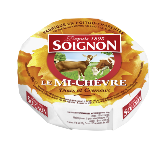 Mi-chèvre, 180g — Soft cheese | Soignon